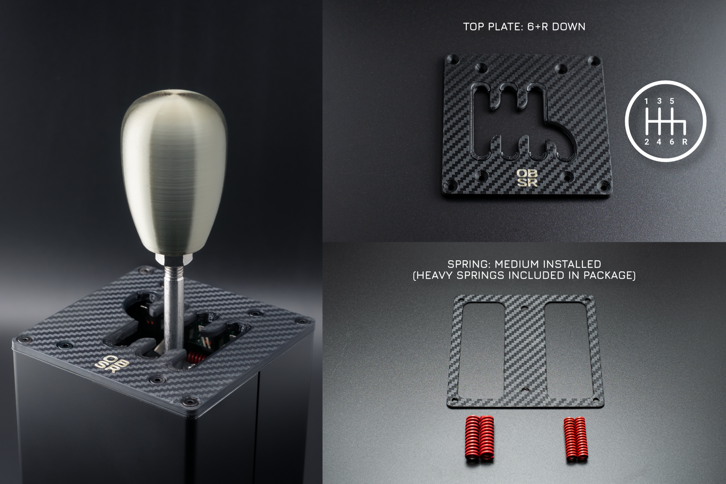 1. OB1 H-Pattern Sim Shifter – Oldboy Sim Racing